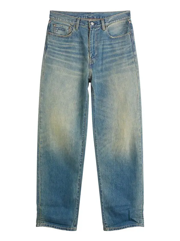 LEVI'S X Barbour 568 Loose Jeans - Dark Worn In