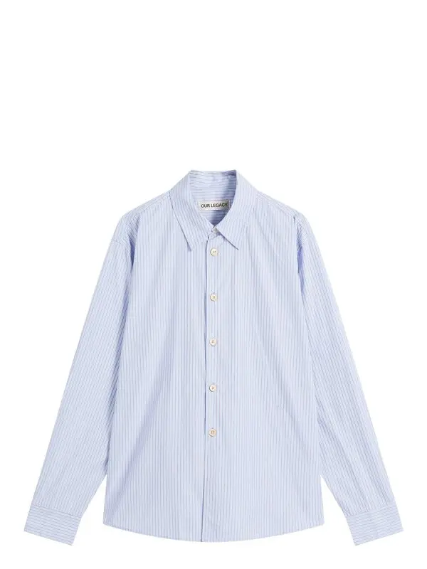 Our Legacy Beyond Shirt - Typewriter Stripe Poplin