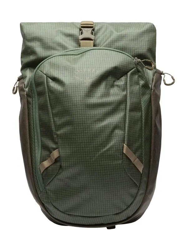 OSPREY Transporter Roll Top Backpack - Pine Leaf/earl Grey