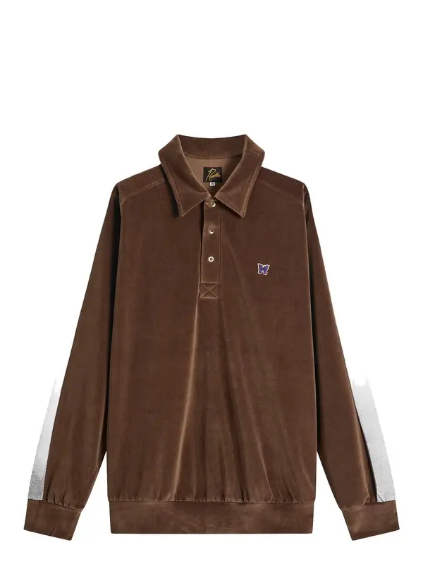 Needles Side Line Pullover Shirt - Brown