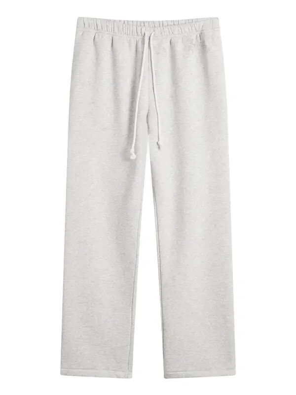 SKIMS Straight Leg Sweatpants - Light Heather Grey