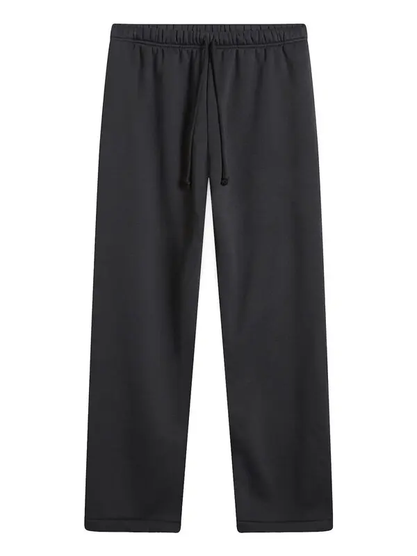 SKIMS Straight Leg Sweatpants - Washed Onyx