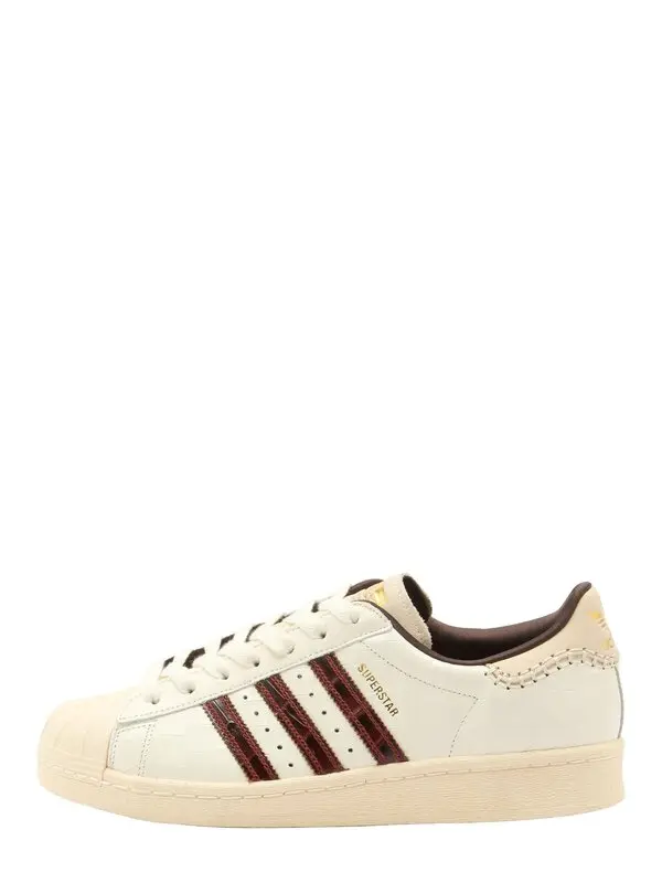 Adidas X Wales Bonner Superstar Sneakers - Wonder White/fox Brown/wonder White