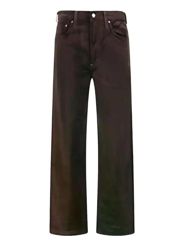 Citizens Of Humanity Delfina Velvet Trousers - Brown