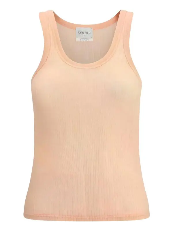 FORTE_FORTE Ribbed Tank Top - Neutrals