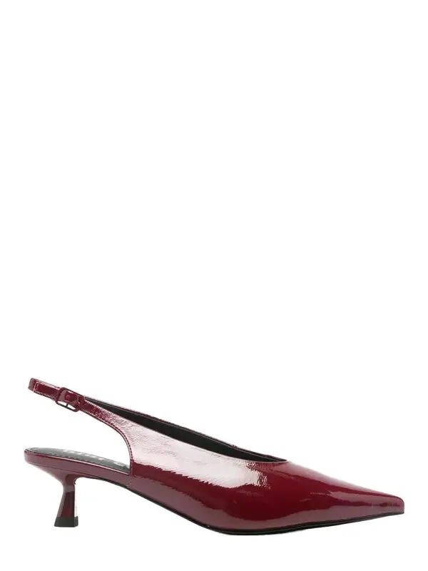 BIBI LOU 50mm Tiare Pointed Slingback Pumps - Red
