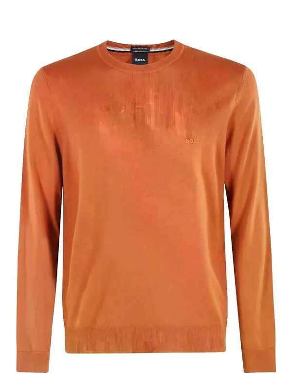 Hugo Boss Logo Sweater - Orange