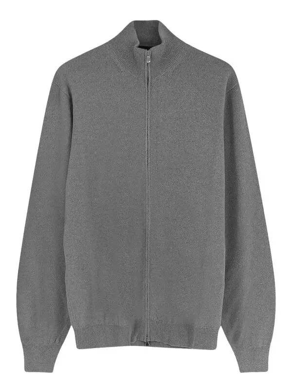 FILIPPO DE LAURENTIIS Zip-up Cardigan - Grey