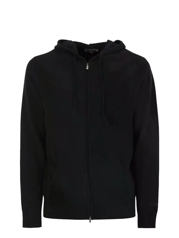 MC2 SAINT BARTH Zip-up Hoodie - Black