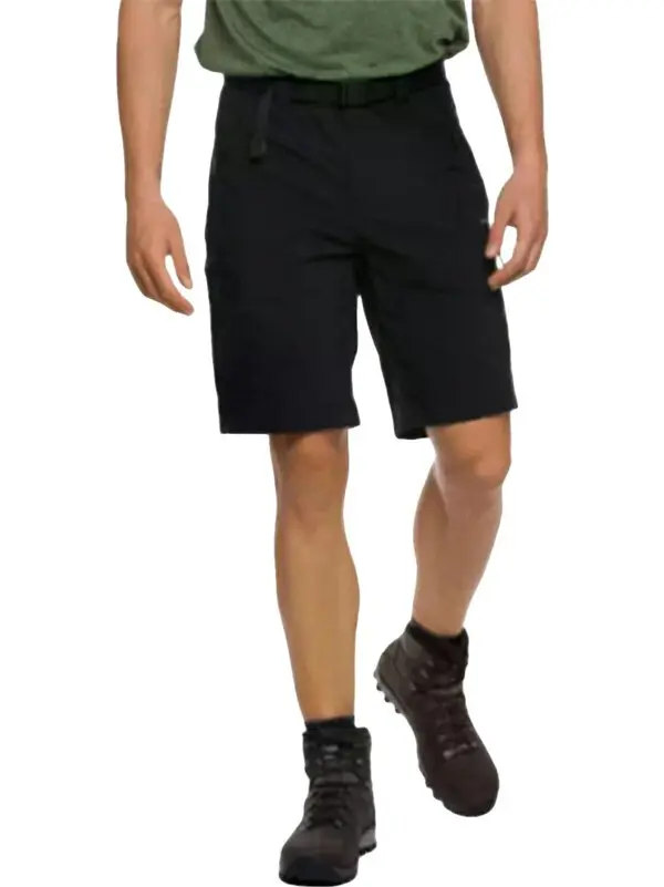 TRANGOWORLD Belted Cargo Shorts - Black