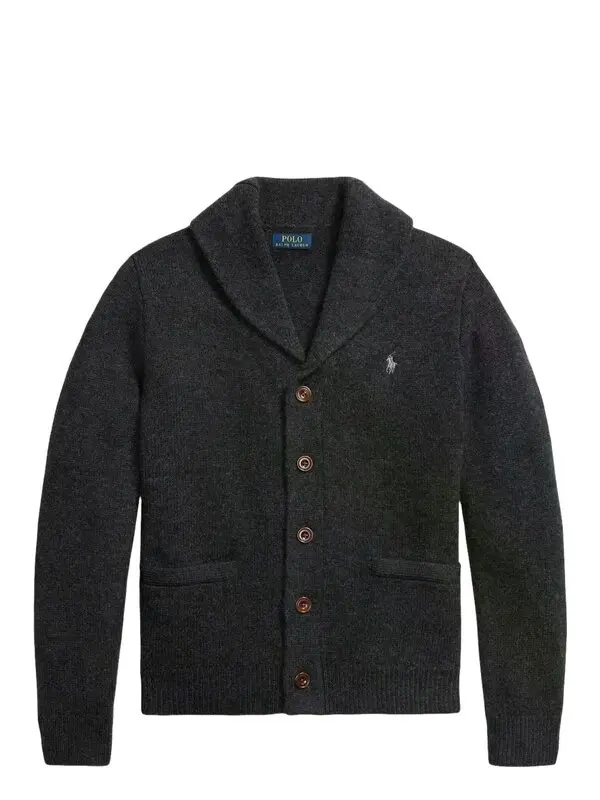 Ralph Lauren Shawl-collar Cardigan - Grey