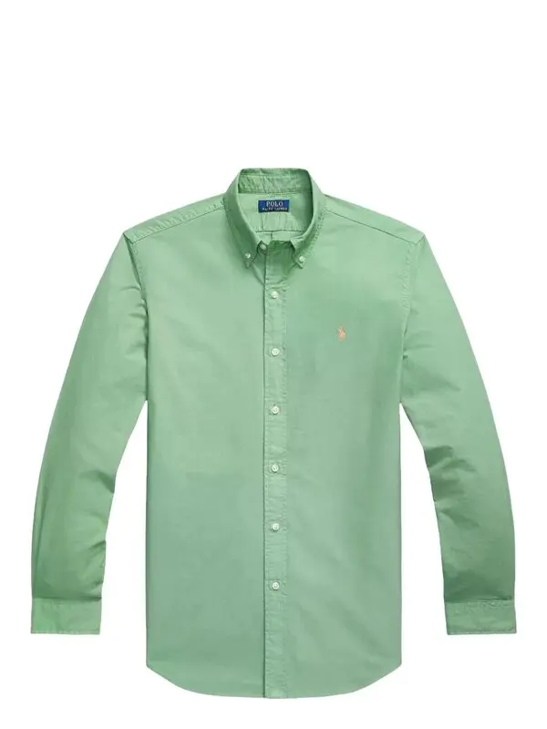 Polo Ralph Lauren Long-sleeved Oxford Shirt - Green