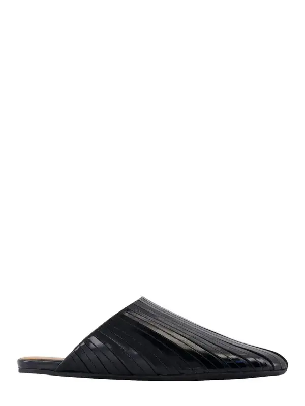 Marni Leather Mules - Black