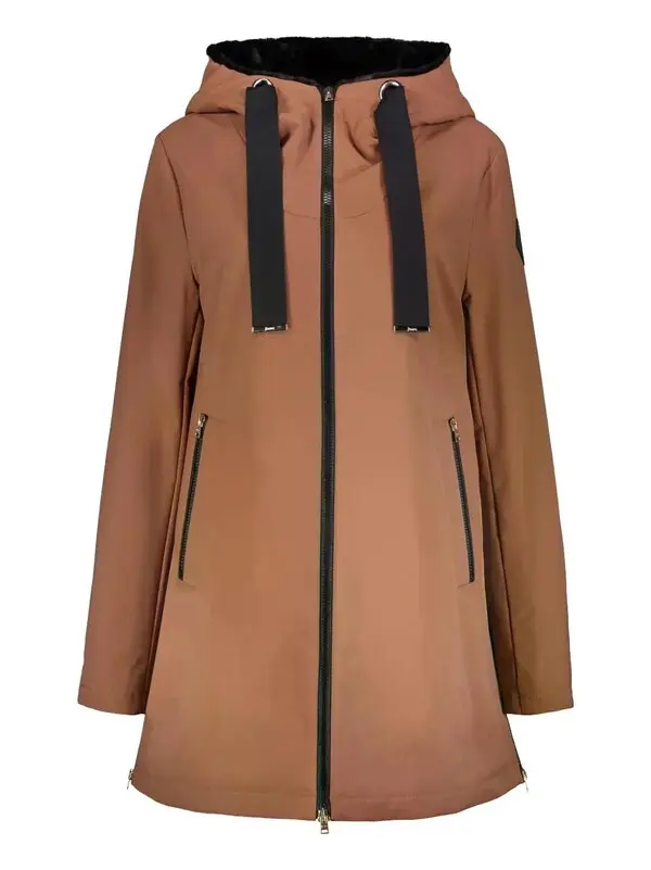 Herno Hooded Parka Jacket - Brown