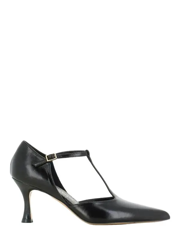 ANTONIO BARBATO MAESTRI VENEZIANI T-strap Point-toe Pumps - Black