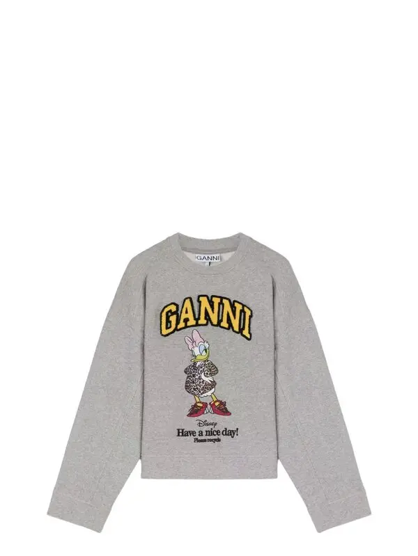 GANNI X Disney Graphic Sweatshirt - Grey