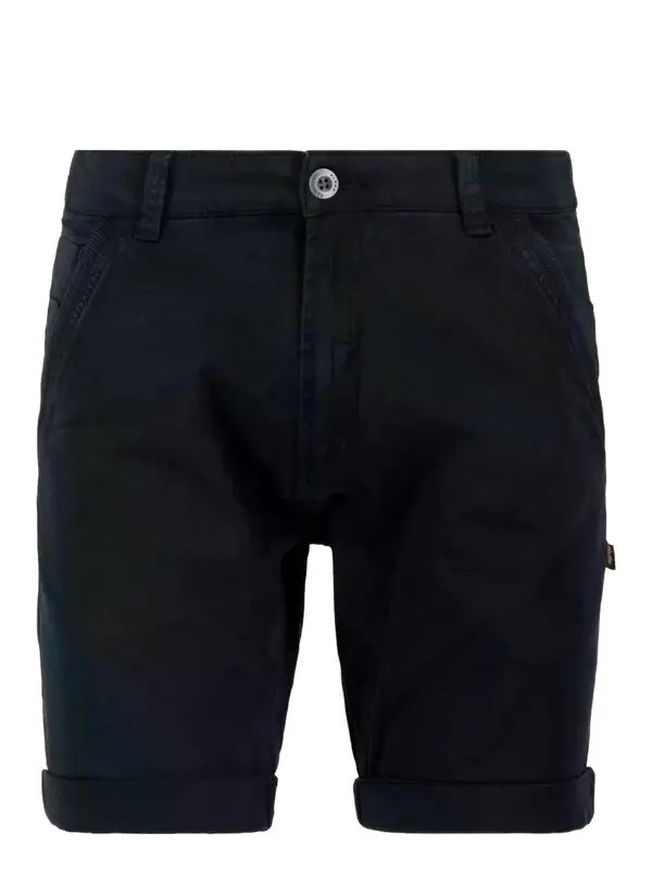 Alpha Industries Kerosene Drawstring-fastening Shorts - Black