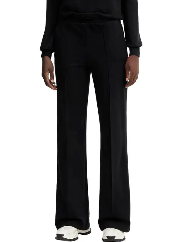 Ermanno Scervino Front-seam Track Pants - Black
