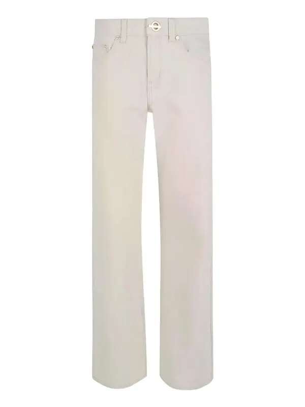 Cult Gaia Rosella Belt-loop Jeans - Neutrals