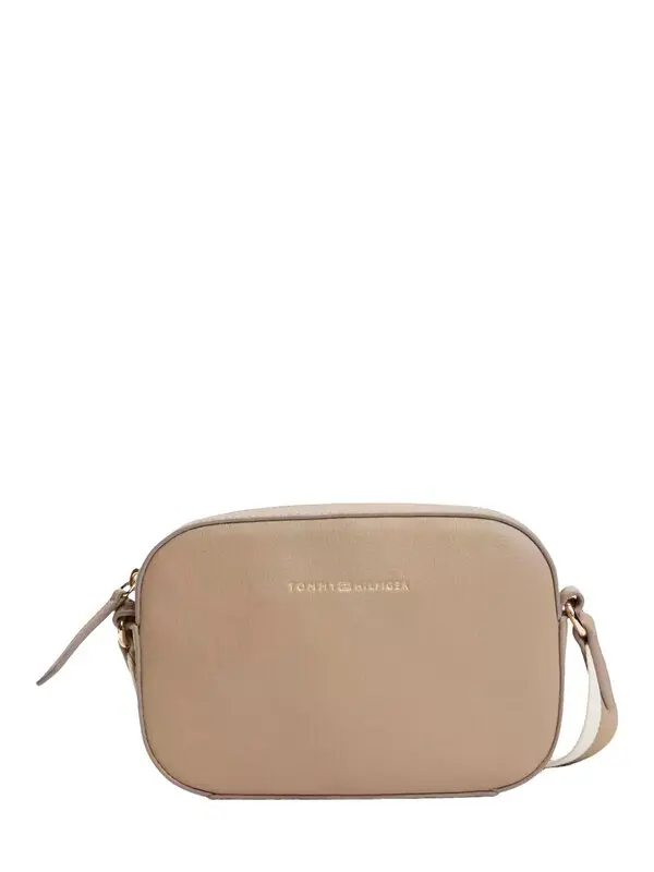 Tommy Hilfiger Logo Tape Crossbody Bag - Neutrals