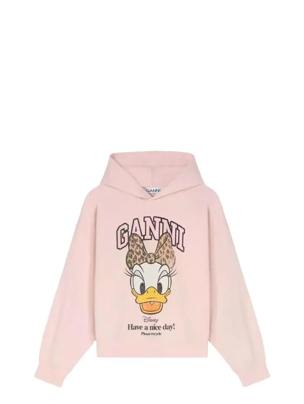 GANNI X Disney Graphic Hoodie - Pink