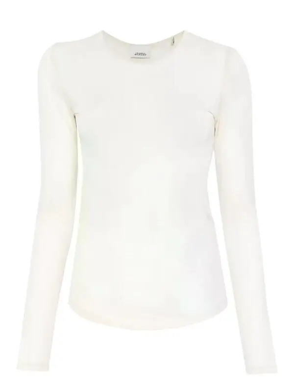 Isabel Marant Gaelle Long-sleeve Top - Neutrals