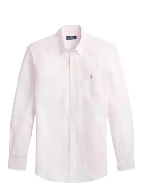 Polo Ralph Lauren Button-up Long-sleeve Shirt - Pink