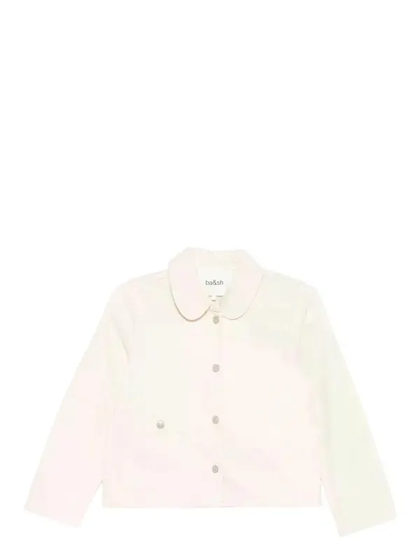 Ba&sh Etiny Peter Pan-collar Jacket - Neutrals