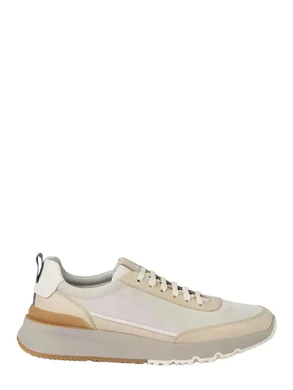 Brunello Cucinelli Panelled Sneakers - Neutrals