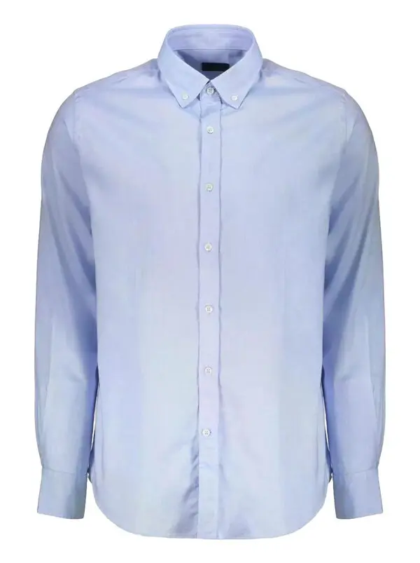 Paul & Shark Long-sleeve Button Shirt - Blue