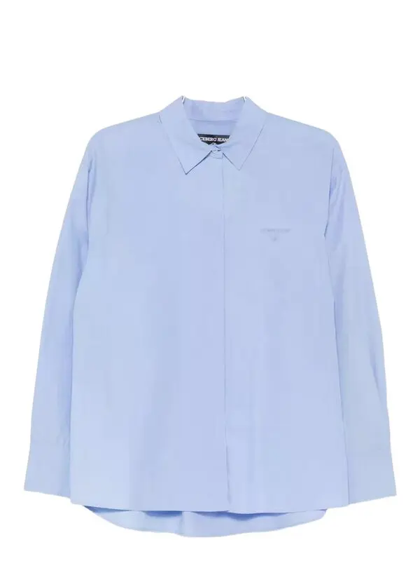 Iceberg Cotton Shirt - Blue