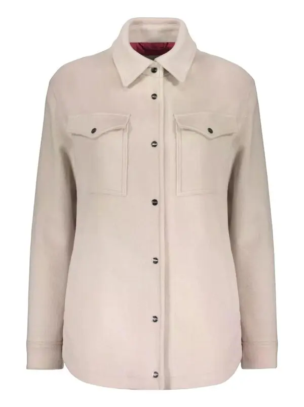 Herno Flap-pocket Shirt Jacket - Neutrals