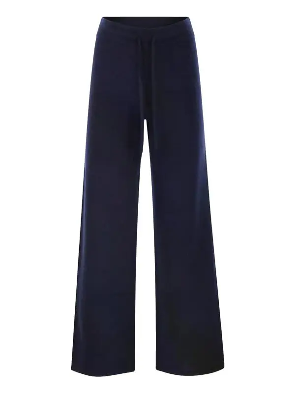 MC2 SAINT BARTH Wide Leg Trousers - Blue