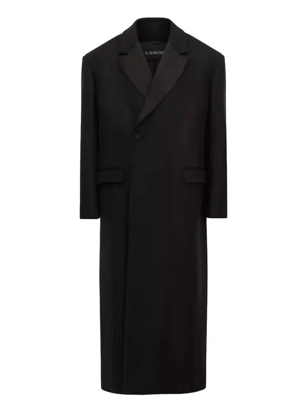 LGN LOUIS GABRIEL NOUCHI Single-breasted Coat - Black
