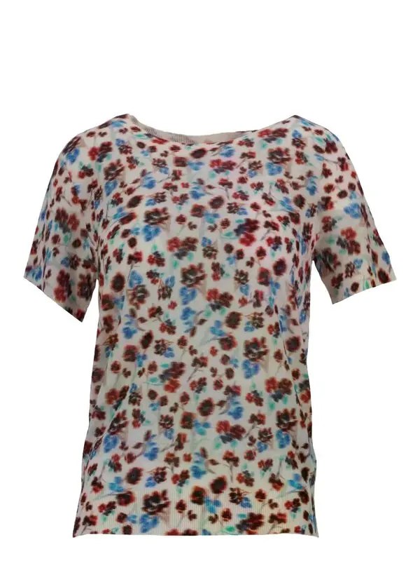 Paul Smith Floral-pattern T-shirt - Neutrals