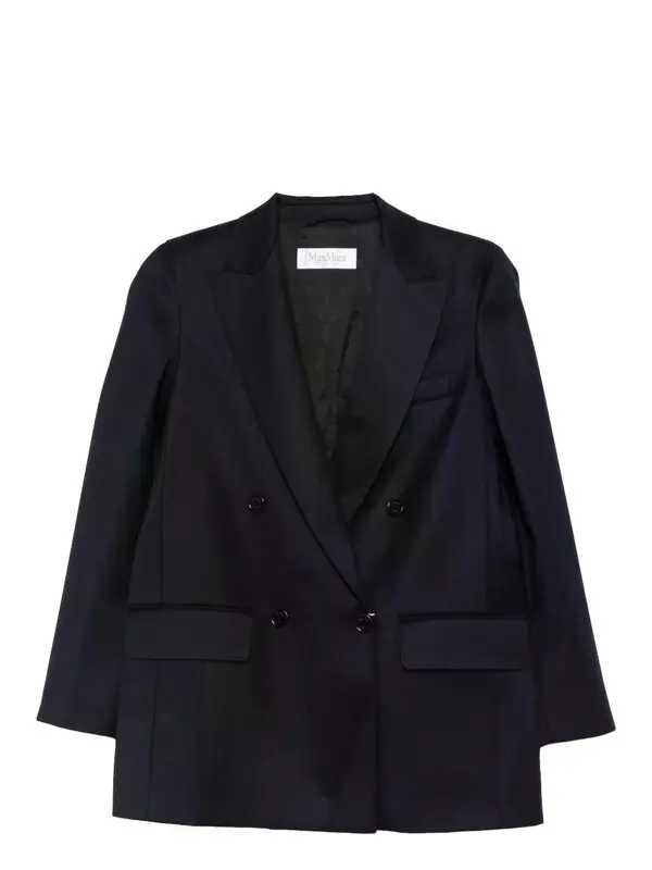 Max Mara Double-breasted Blazer - Blue
