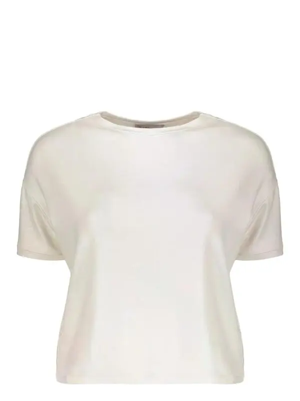 Herno Short-sleeve Round-neck T-shirt - Neutrals