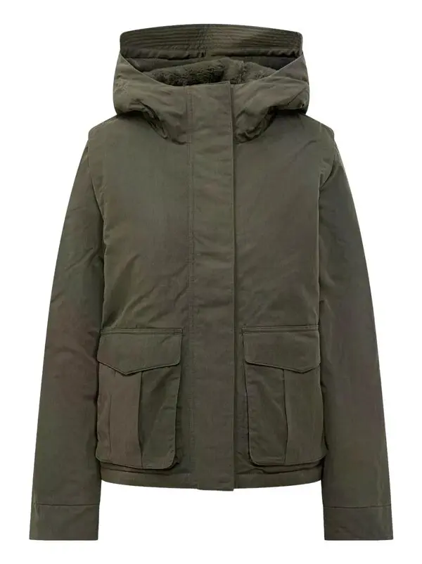 K-WAY Ideler Hooded Jacket - Green
