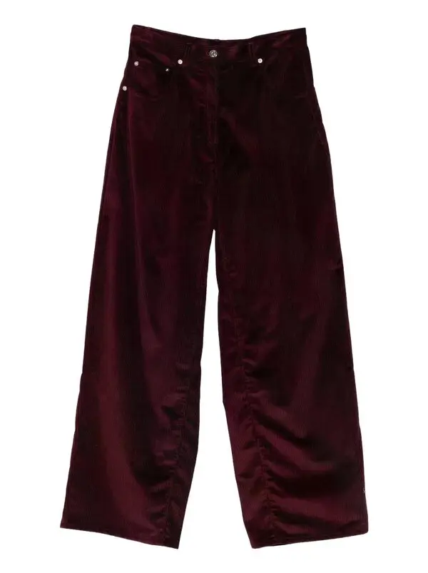 N°21 Corduroy Trousers - Red