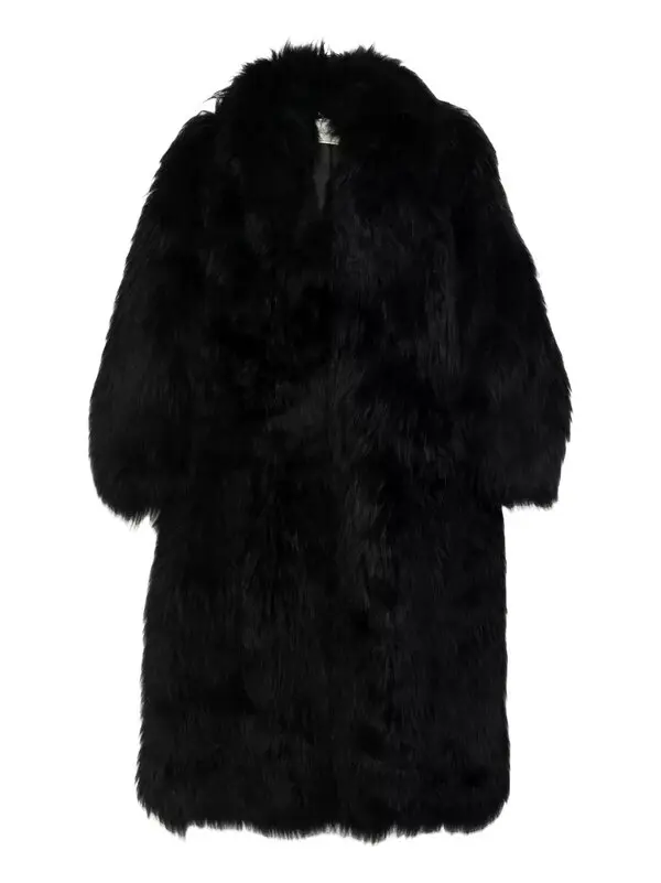 Blumarine Fur Coat - Black