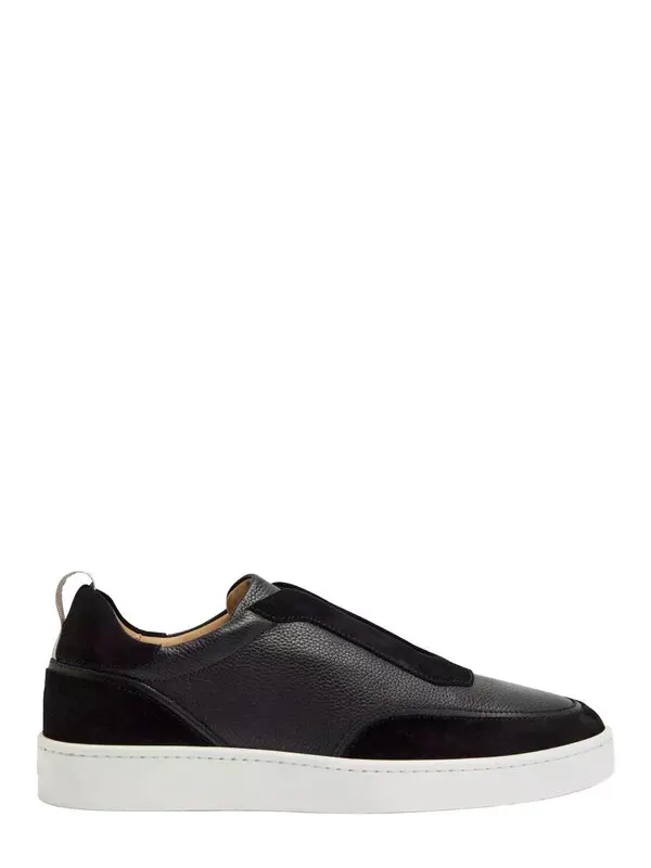 AURELIEN Panel Sneakers - Black
