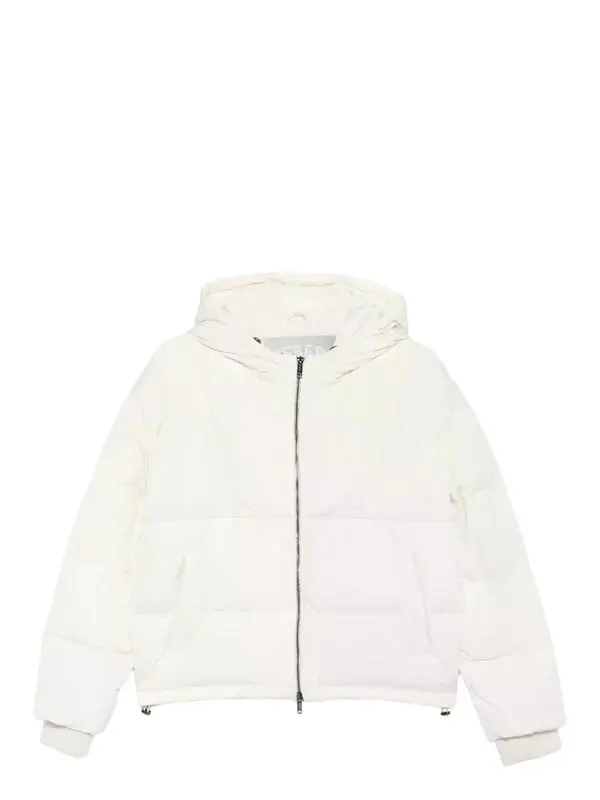 Iceberg Hooded Down Jacket - White