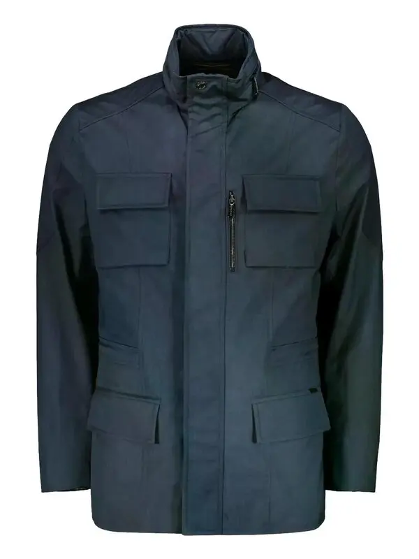 MOORER Pocket Jacket - Blue