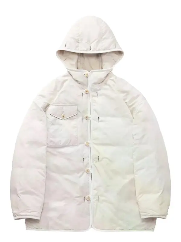 Visvim Greely Corps Hooded Parka Coat - Neutrals