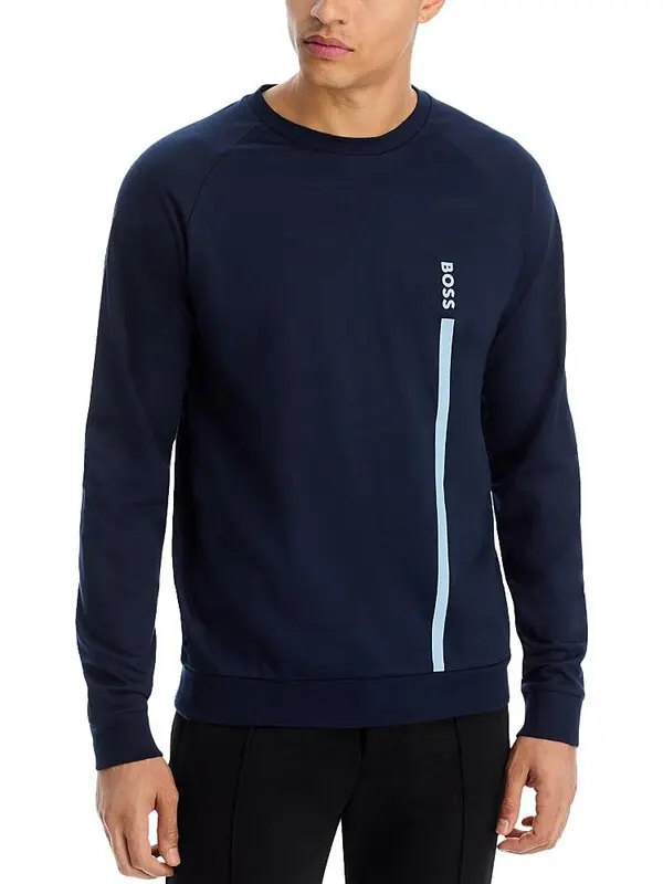 Hugo Boss Authentic Logo Sweatshirt - Dark Blue