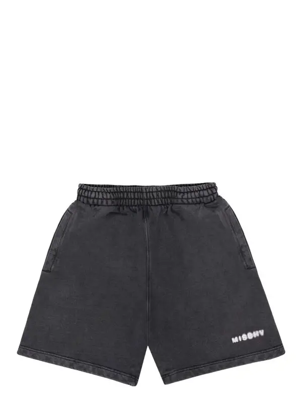 MISBHV Community Elasticated-waist Shorts - Grey