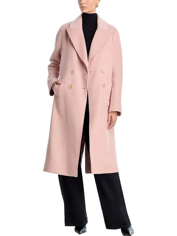 Veronica Beard Della Dickey Coat - Deep Petal