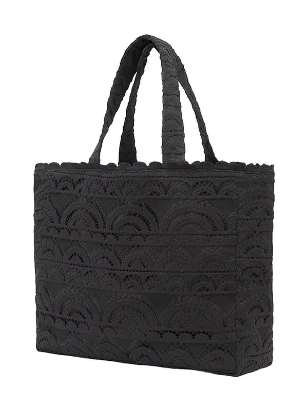 PQ Noah Lace Tote Bag - Midnight