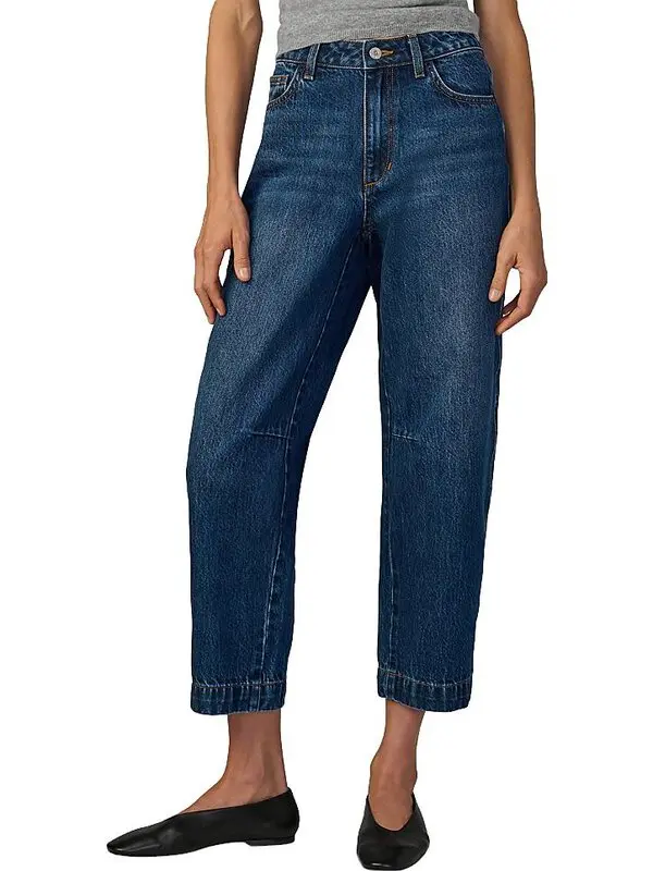 Joe's Jeans The Wilder Relaxed Cropped Barrel Jeans - Unmistakable