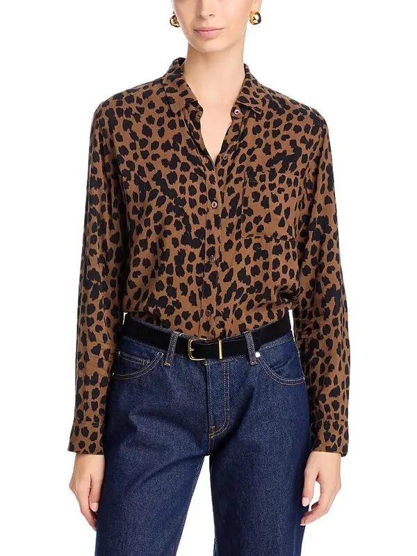 Rails Josephine Shirt - Teak Spotted